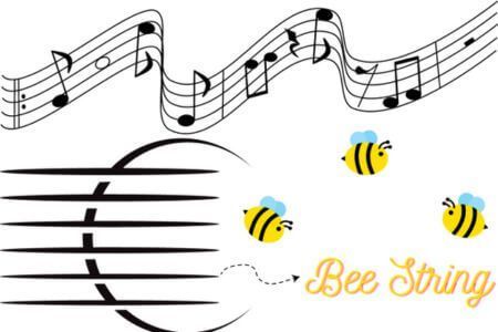 word association to help memorize the guitar string names