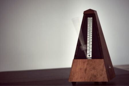 the metronome can help you play guitar faster, but avoid overusing it